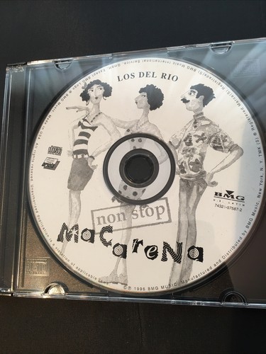 Los Del Rio "Macarena (Non Stop)" BMG U.S. Latin CD 1996 TESTED ...