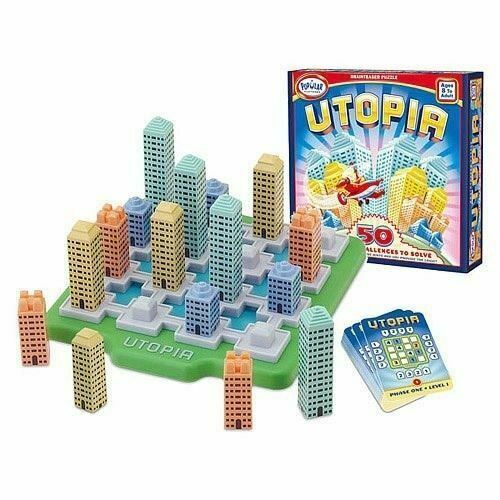 Game Utopia Brainteaser Puzzle Cityscape Challenge Popular Playthings Boxed for sale online | eBay