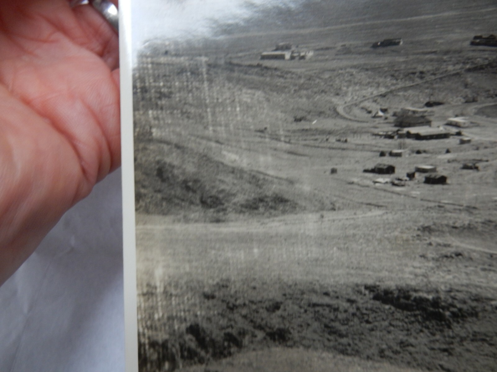 Sallum or Sollum Egypt / Libya 1931 RAF PHOTOGRAPH 20 X 6 CM ORIGINAL ...