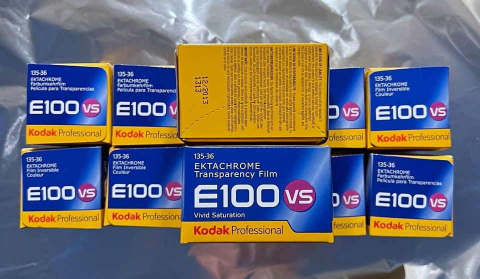 Kodak Professional Ektachrome E100 VS Slide Films 135/36 exp. (12 rolls ...