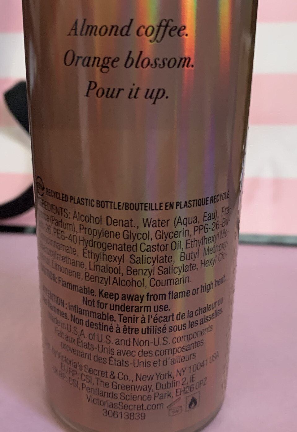 VICTORIA'S SECRET AMARETTO FIZZ BODY MIST 8.4 FL OZ LIMITED EDITION | eBay