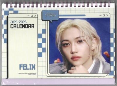 StrayKids Felix Photo Calendar 2025 & 2026 K-POP 2025.02 | eBay