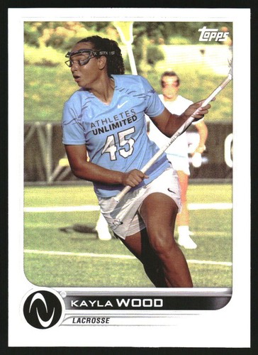 2023 Topps Athletes Unlimited All Sports - Rainbow Foil #32 Kayla Wood ...