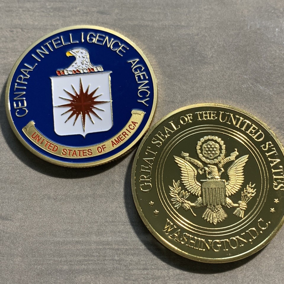 CIA Challenge Coin United States Central Intelligence Agency SPECIAL ...