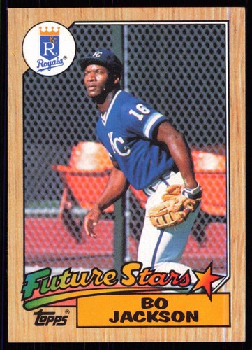 1987 Topps Bo Jackson Rookie Kansas City Royals #170 | eBay