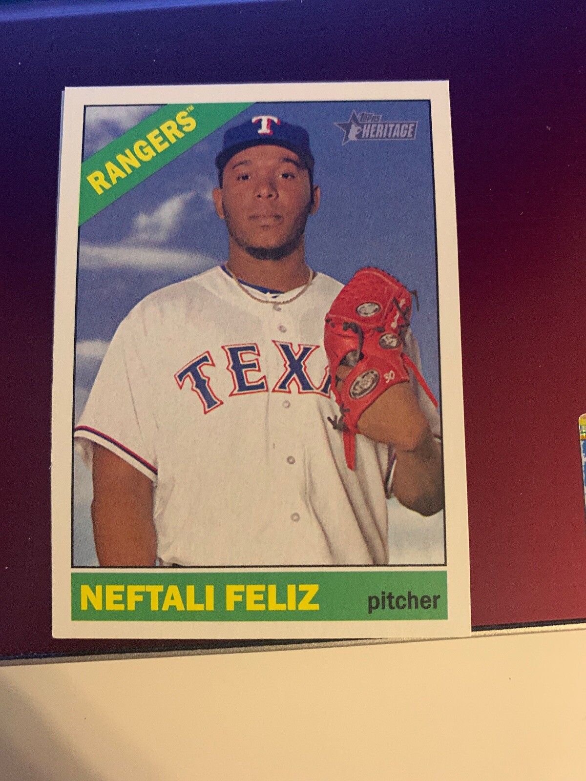 2015 Topps Heritage #174 Neftali Feliz Texas Rangers | eBay