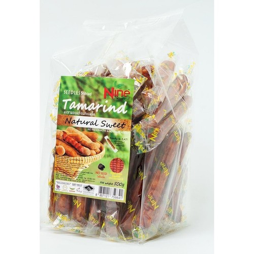 Seedless Dried Tamarind Natural Sweet Individual Pack 500g by Nine ...