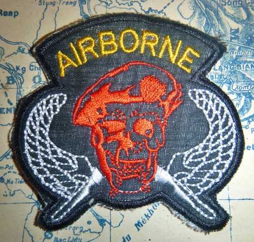 Patch - DEATH'S HEAD WINGS - MACV-SOG - Elite Airborne - Vietnam War - M.867 | eBay