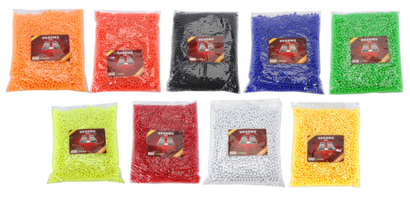 BEST QUALITY AIRSOFT GUN BULLETS 0.12 Gram 6 mm BB's PELLETS AMMO 1000 ...