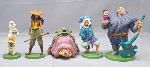 Raya and the Last Dragon Figure Set - Tong Baby Noi Boun Sisu Ongis Pan ...