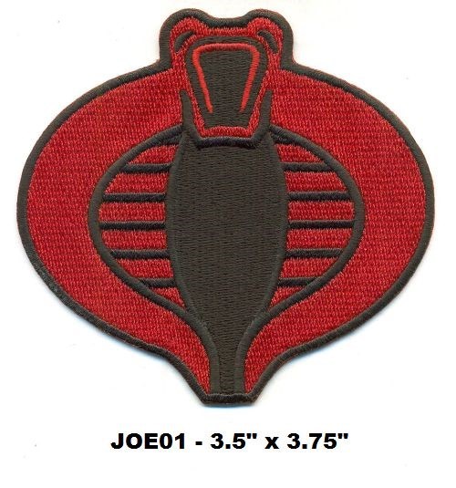 GI JOE COBRA PATCH - JOE01 | eBay