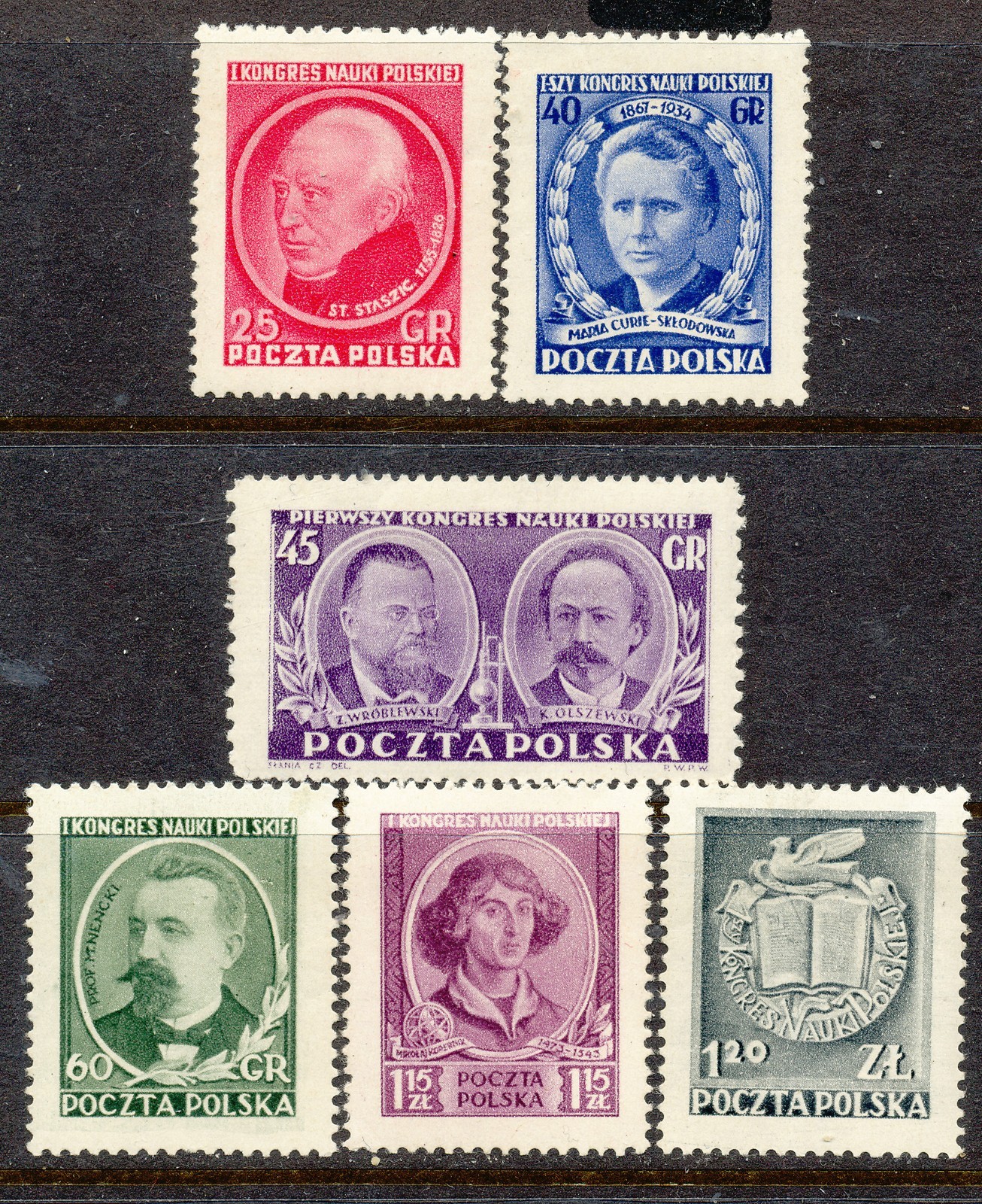 POLAND-1951 FI # 556-61 SC # 511-16,-MLH ( 3 ) | eBay