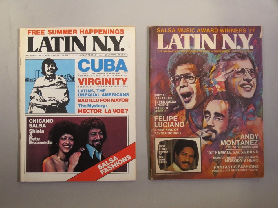 Latin NY Magazine (lot 456) Fania 1970 Tito Rodriguez Barretto Gilberto ...