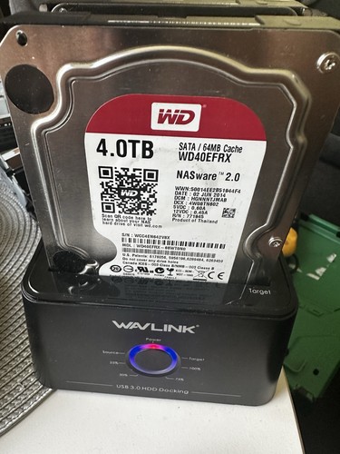 Western Digital Red WD40EFRX 4TB 3.5" 5.4K NASware SATA III NAS Hard ...