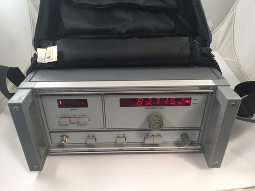 TEXSCAN/TRILITHIC TFC-600 ABGESTIMMTER FREQUENZZÄHLER MIT SOFTCASE | eBay