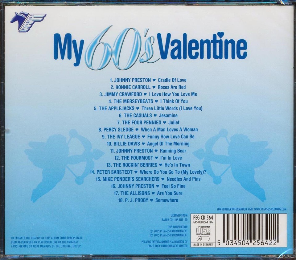 CD Johnny Preston, Percy Sledge, The Merrybeats, Etc. - My 60's ...