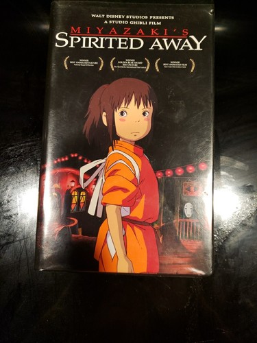 Miyazaki's Spirited Away Studio Ghibli Disney 2001 Widescreen VHS ...