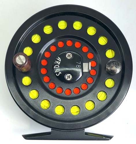 Vintage Argus Fly Fishing Reel with Line / Case | eBay