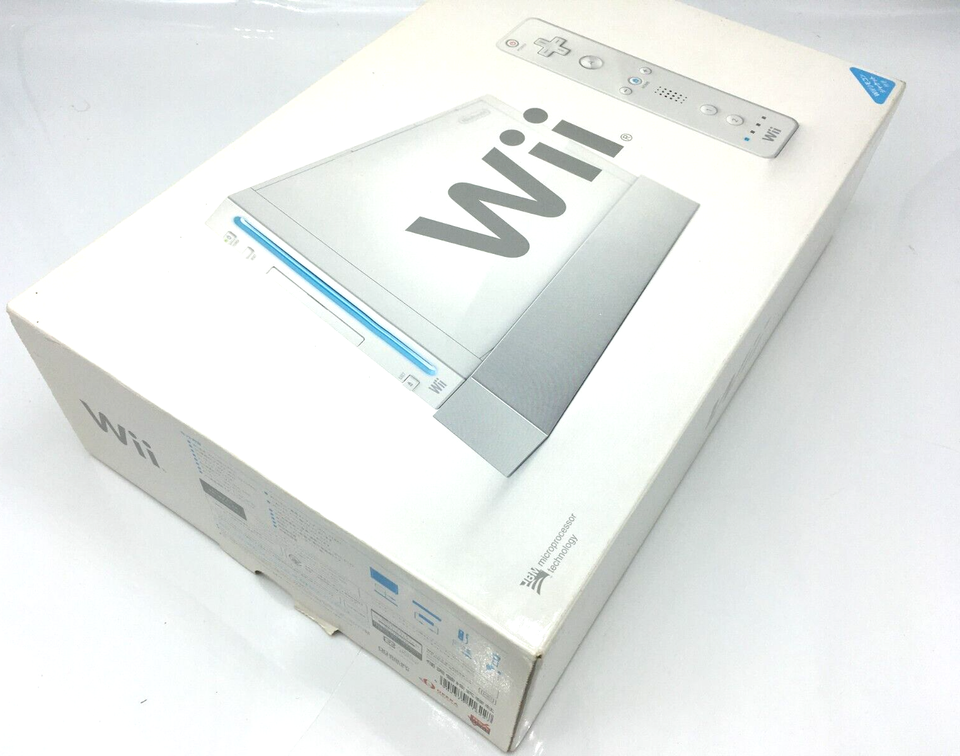 Old Stock New Nintendo wii Home console white color RVL-00 made in ...