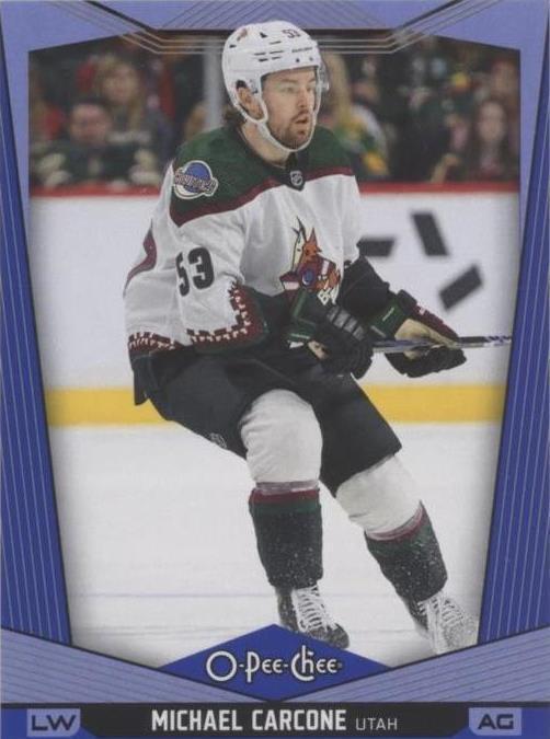 2024-25 O-Pee-Chee - Michael Carcone #393 Blue Border for sale online ...