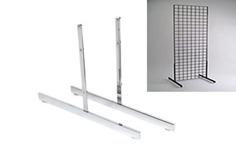 GRIDWALL MESH PANEL TRIANGLE, RECTANGULAR, 4 WAY, GONDOLA BASE LEGS ...