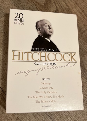 The Ultimate Hitchcock Collection (DVD, 2008, 6-Disc Box Set) - 20 ...