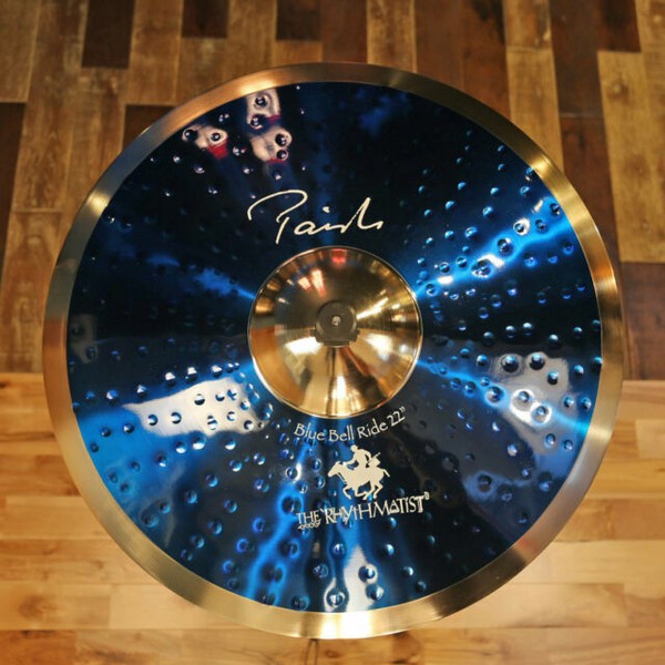 Paiste 22" Blue Bell Ride Cymbal "the Rhythmatist" Stewart Copeland ...