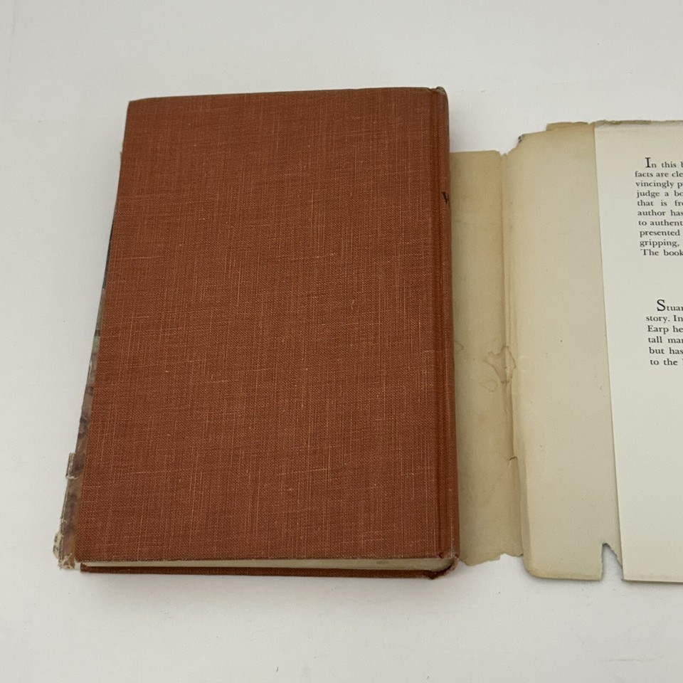 Wyatt Earp Frontier Marshal by Stuart N. Lake Riverside Press - 1955 ...