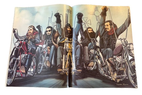 Easyriders Motorcycle Magazine W/ David Mann Art May 1976 No. 36 | eBay