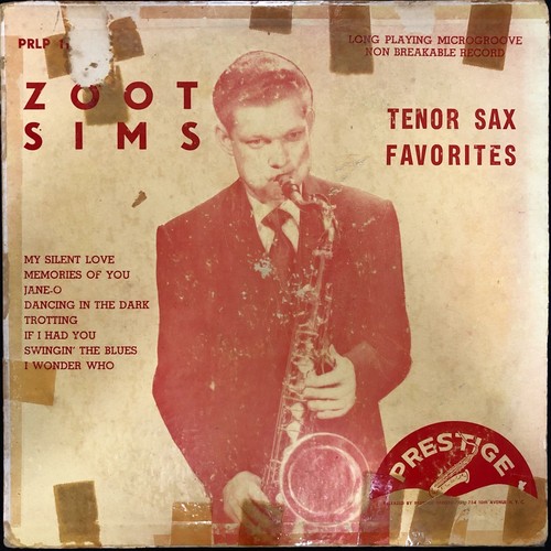 Jazz - Zoot Sims Tenor Sax Favorites - Prestige - 10” LP - Art Blakey ...