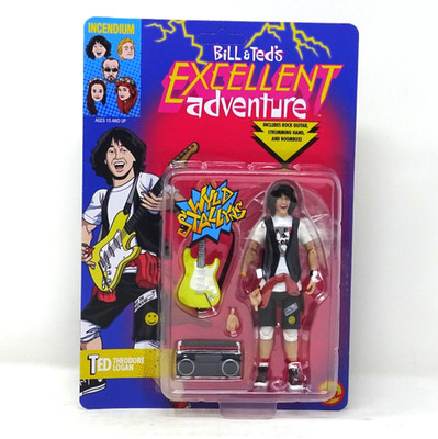 Bill and Ted's Excellent Adventure Ted Theodore Logan Incendium Fig Biz ...