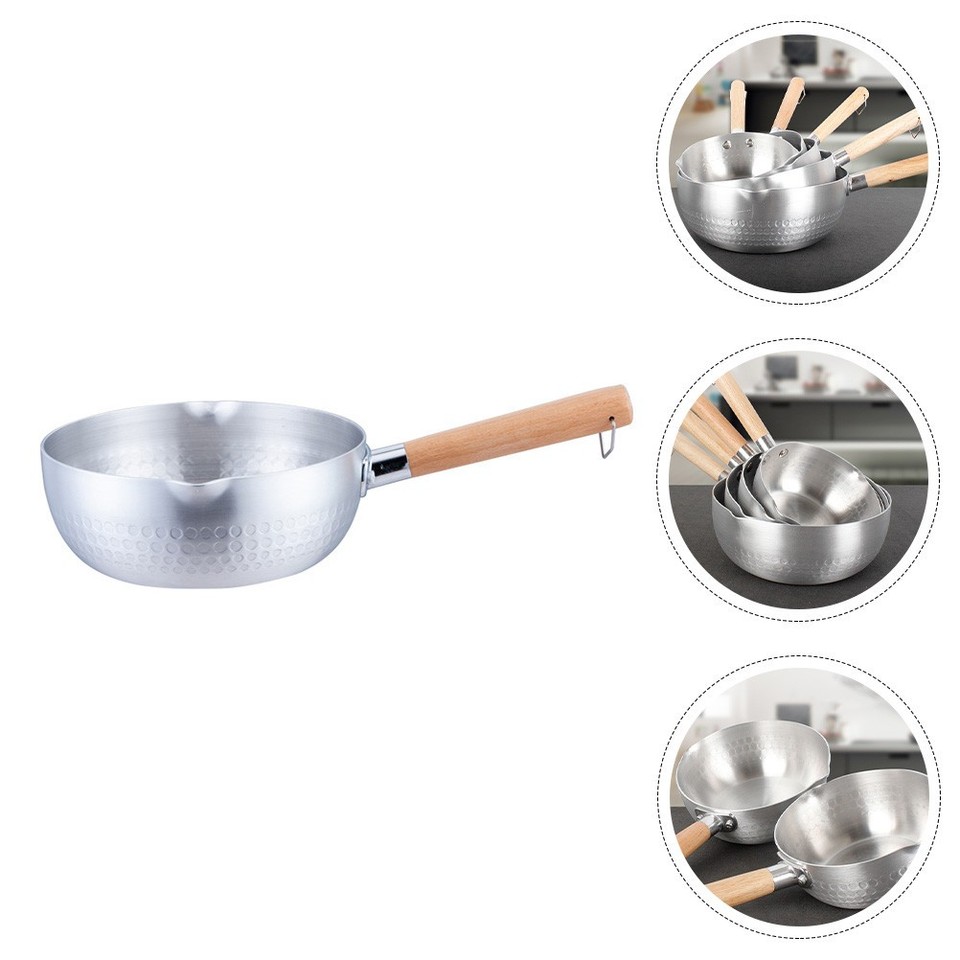 Kitchen Cookware Stainless Steel Milk Warmer Pan Small Stock Pot | eBay UK