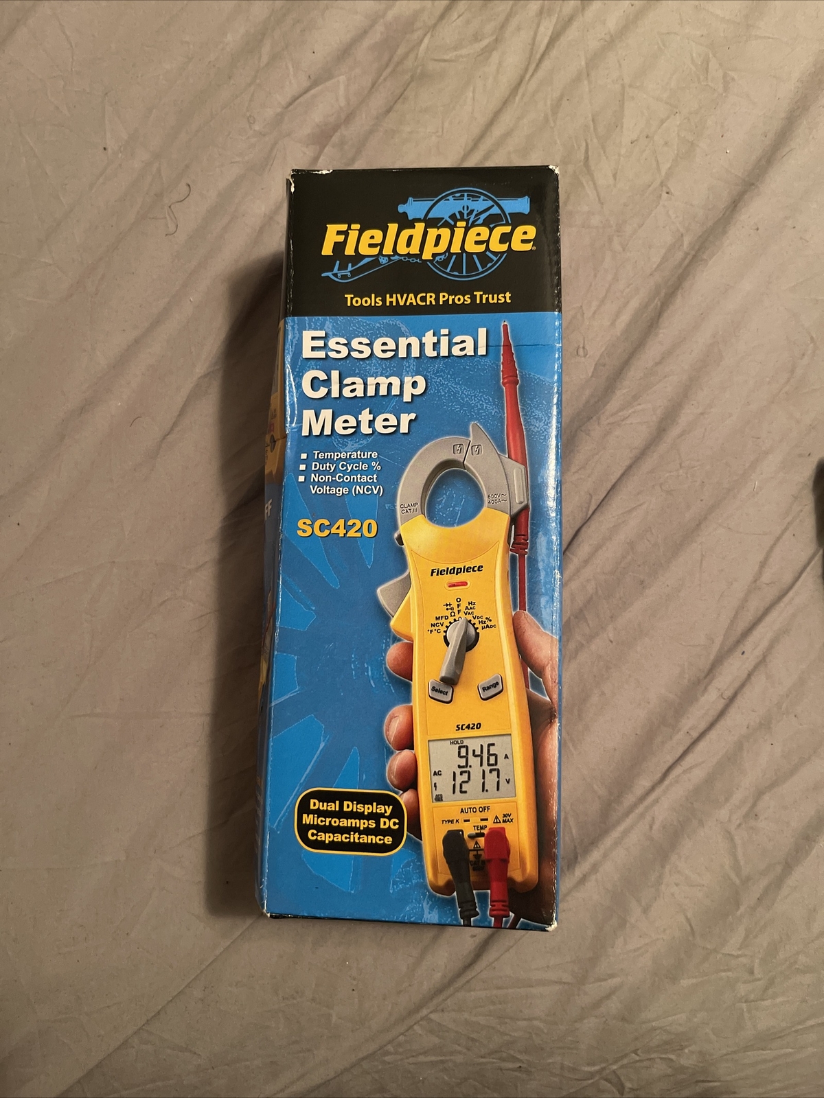 Fieldpiece SC420 Digital Clamp Multimeter With Leads And Pouch | eBay