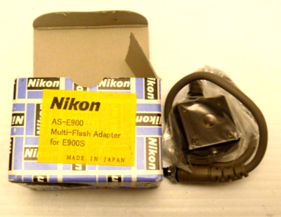 Nikon AS-E900 External Multi-Flash Adapter for Nikon Coolpix E900S E950 | eBay