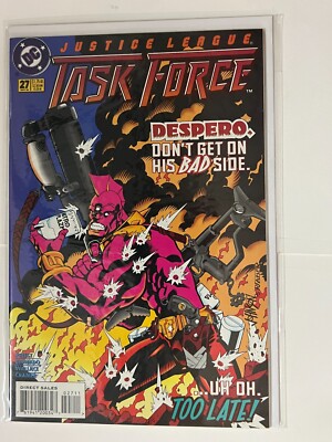 Justice League Task Force #27 1995 DC Comics | Combined Shipping B&B | eBay