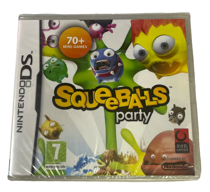 Squeeballs Party Nintendo DS 2DS 3DS Game *Sealed* | eBay Australia