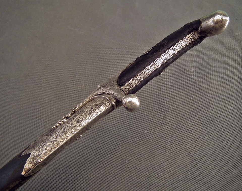 Antique 17 Century Turkish Ottoman Islamic Sword Karabela Kilij Sabre ...