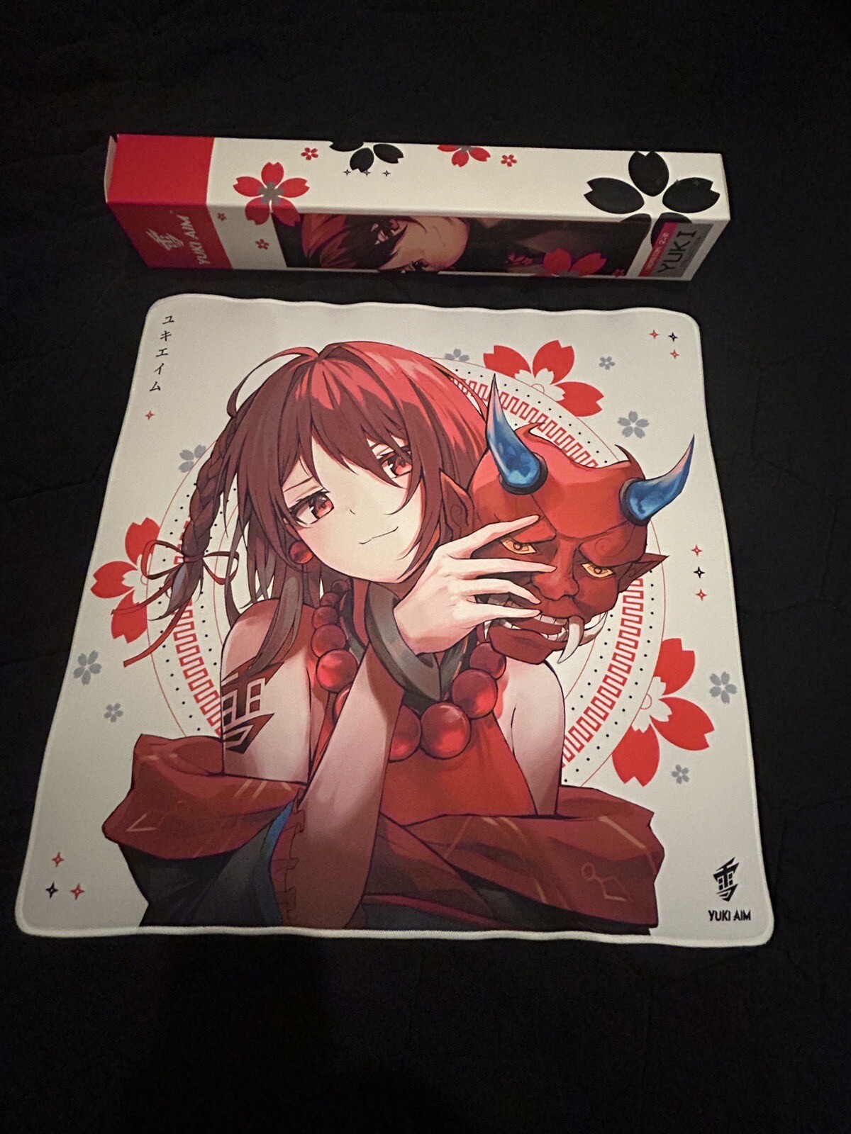 YUKI AIM 2022 DROP 1 LARGE ONI YUKI PAD WHITE Mousepad FPS Unused Open ...