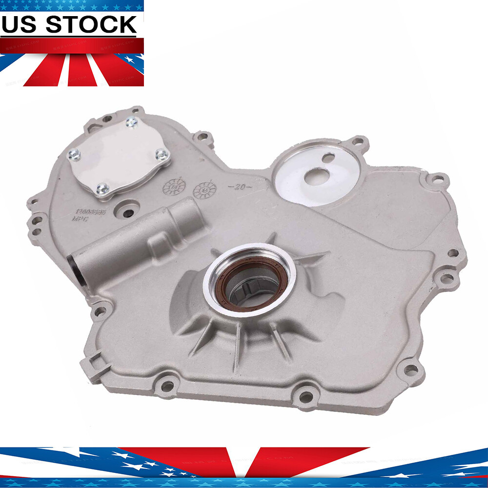 New Engine Timing Cover w/ Oil Pump for Buick LaCrosse Regal Verano GMC ...