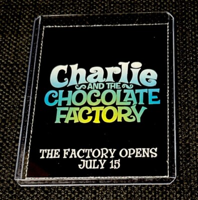 Charlie And The Chocolate Factory RARE Nickelodeon Rookie Card JULY 15 ...