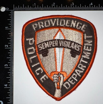 VINTAGE OBSOLETE Providence RI Rhode Island Police Department Patch | eBay