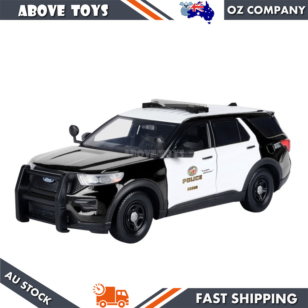 Motormax 1:24 Scale 2022 Ford Police Interceptor Utility LAPD Diecast ...