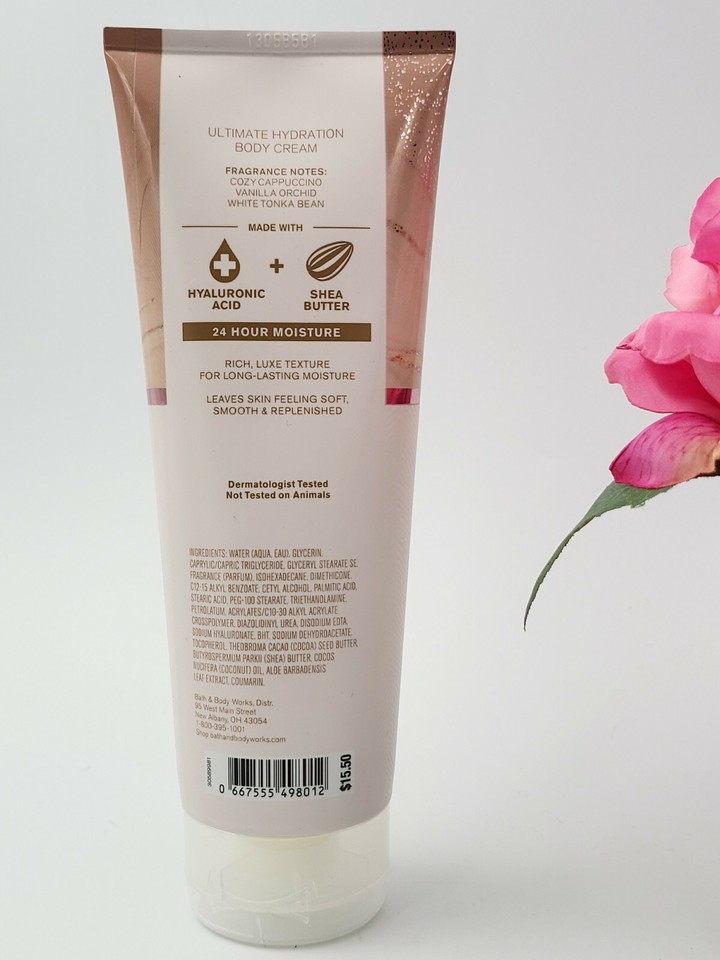 Bath Body works VANILLA MOCHA CREAM Ultimate Hydration Body CREAM ...