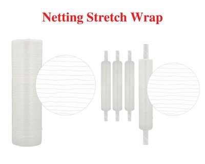Netting Stretch Wrap Pallet Shrink Film Clear Select: Size & Rolls | eBay