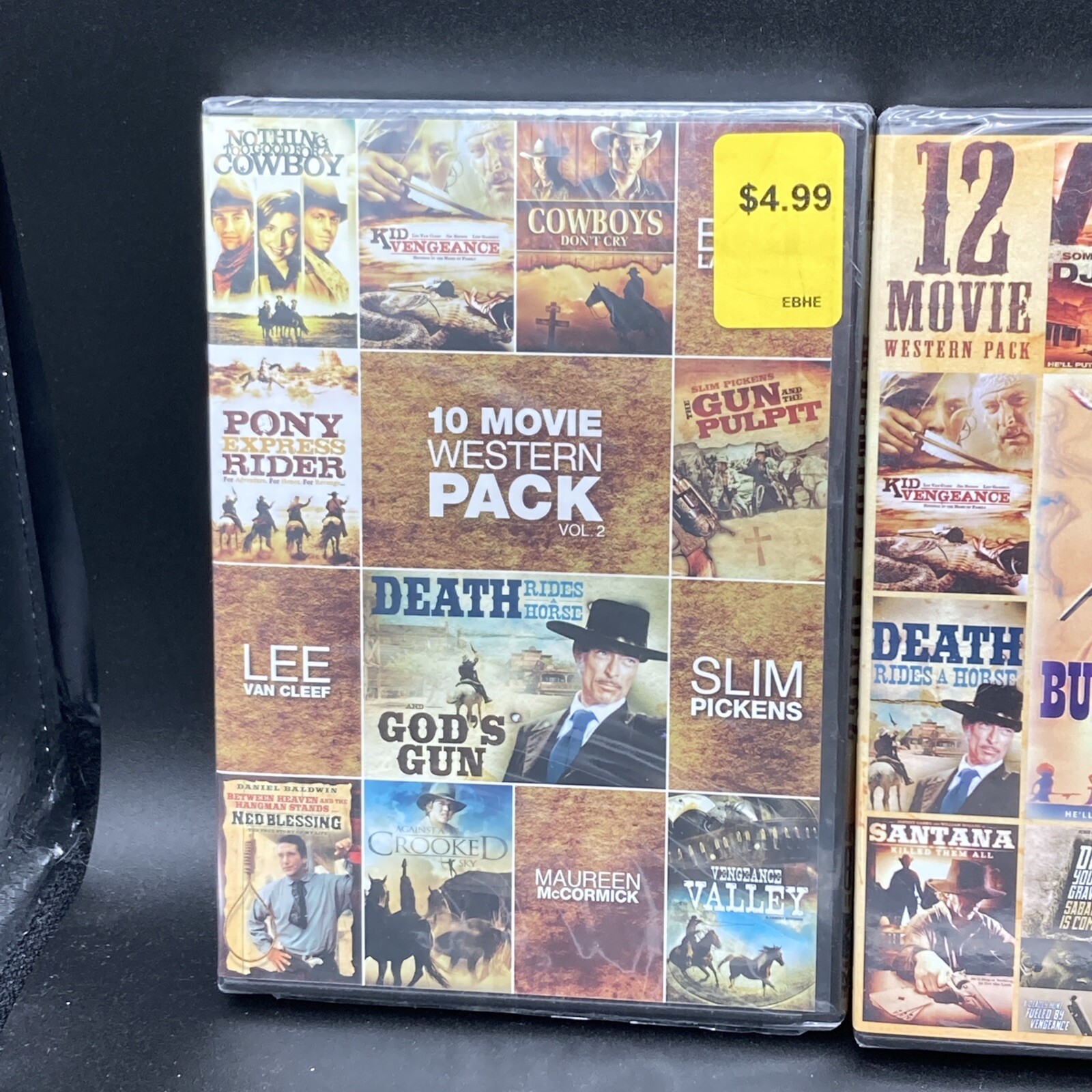Lot of 3 DVD Movie Western Packs, 30 Movies Total NEW SEALED ...