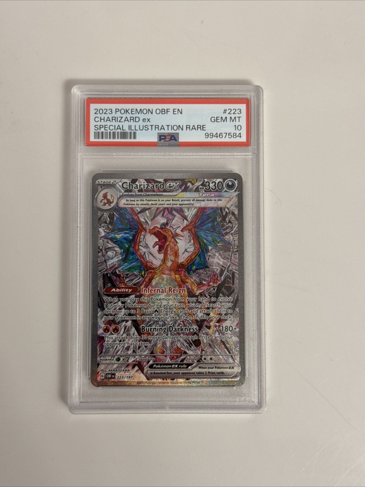 Charizard ex 2023 Scarlet & Violet: Obsidian Flames #223/197 Special ...