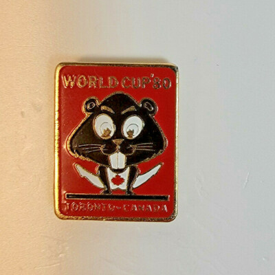 1980 Toronto Canada World Cup Bever on Balance Beam Pin | eBay