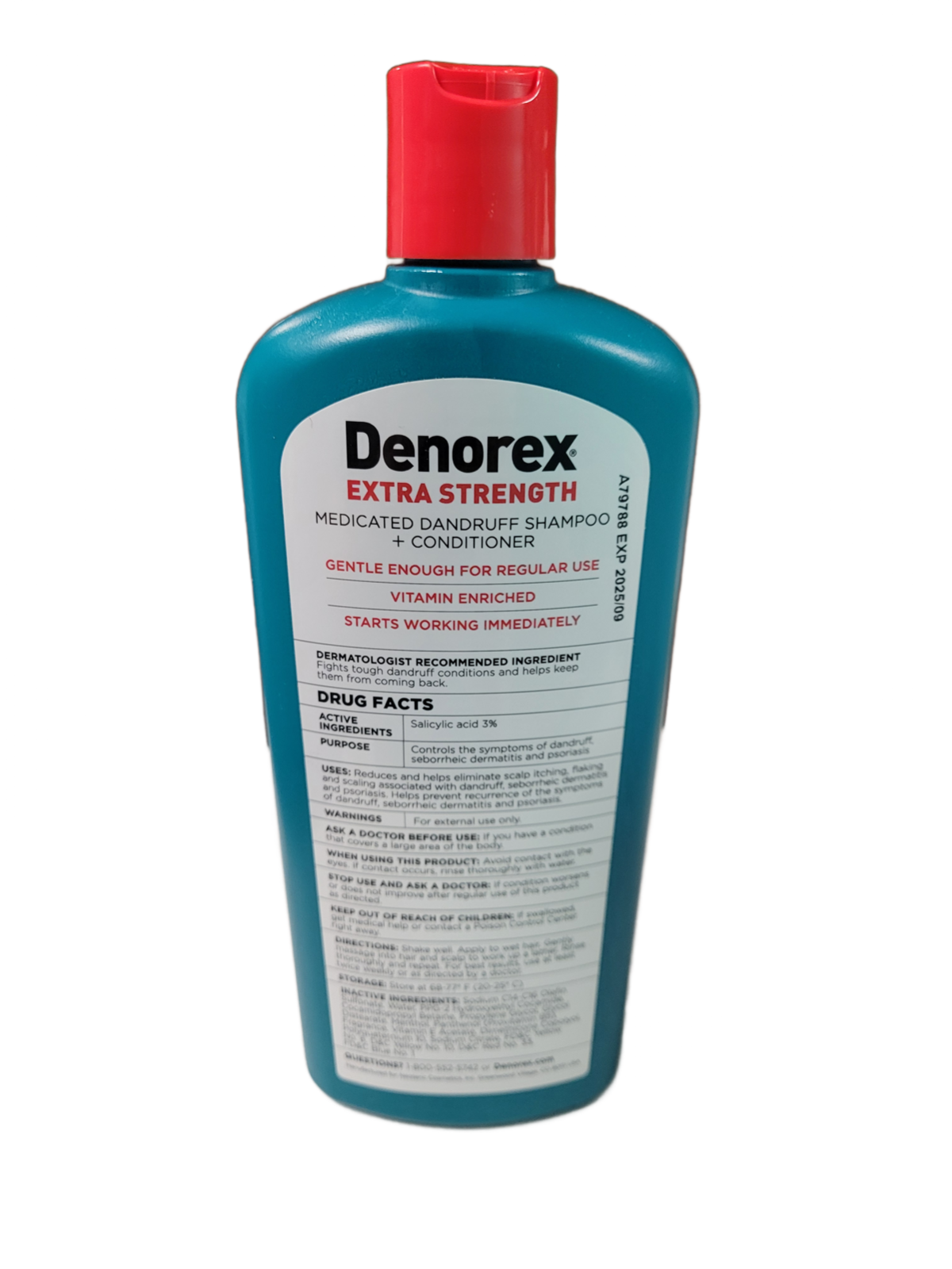 Denorex Extra Strength Medicated Dandruff Relief Shampoo Plus ...