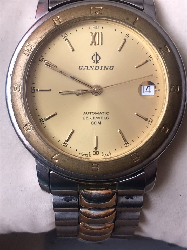 CANDINO AUTOMATIC Swiss men's wristwatch | eBay UK