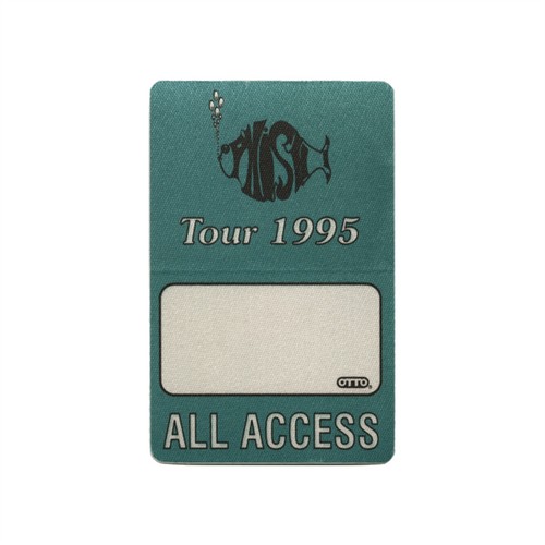 Phish 1995 A Live One Concert Tour All Access Backstage Pass | eBay